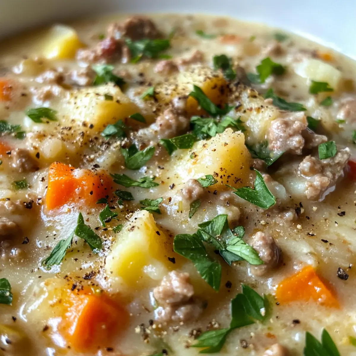Easy Protein Packed Shepherd’s Pie Soup: Delicious Comfort Food